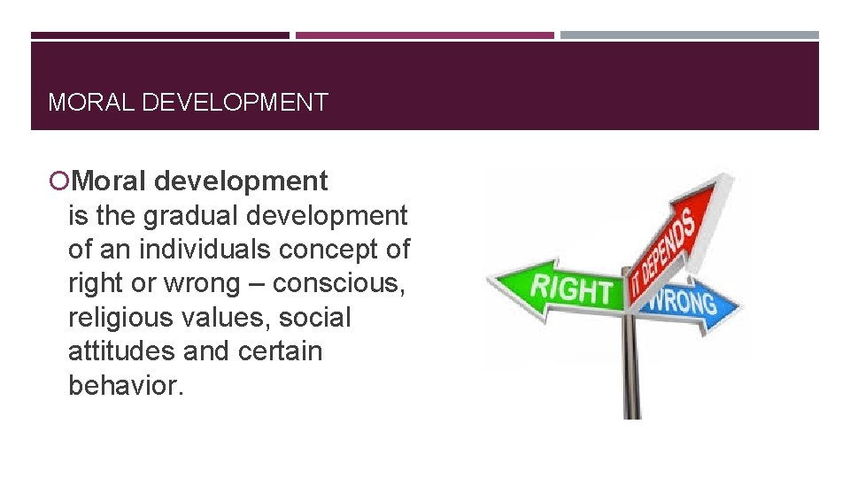 KOHLBERGS THEORY OF MORAL DEVELOPMENT MRS PELLETIER ENGLISH