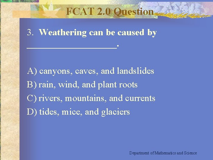 Big Idea 6 Earth Structures Grade 5 PSELL