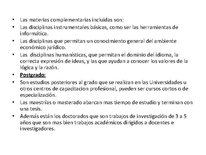 UNIDAD II LA FORMACION PARA EL EJERCICIO PROFESIONAL