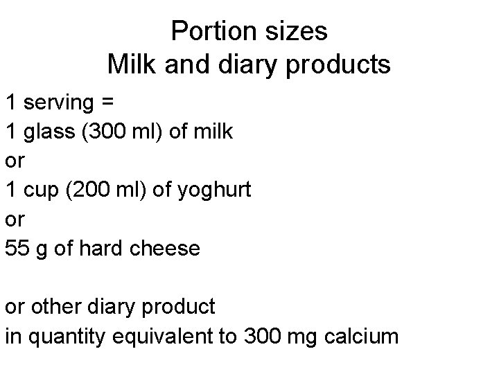 A Nutrition Strategy based on A LIFECYCLE APPROACH