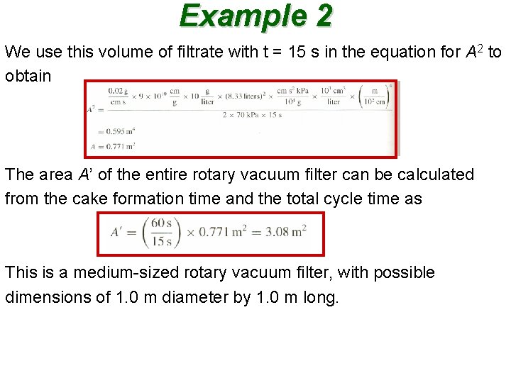 Filtration Learning objectives Explain the basic types and