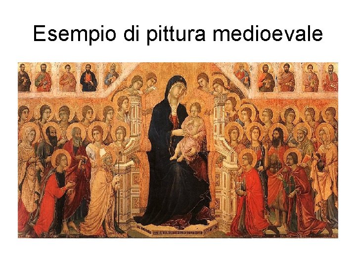 L ARTE RINASCIMENTALE L arte ebbe un grande