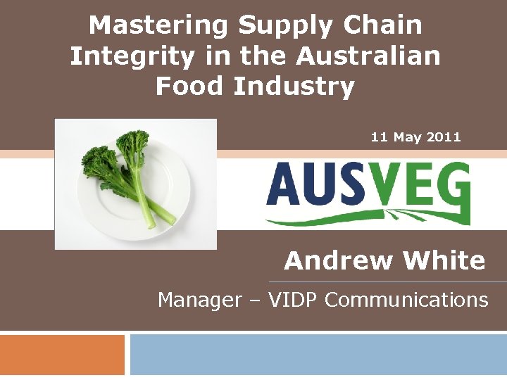 Mastering Supply Chain Integrity in the Australian Food