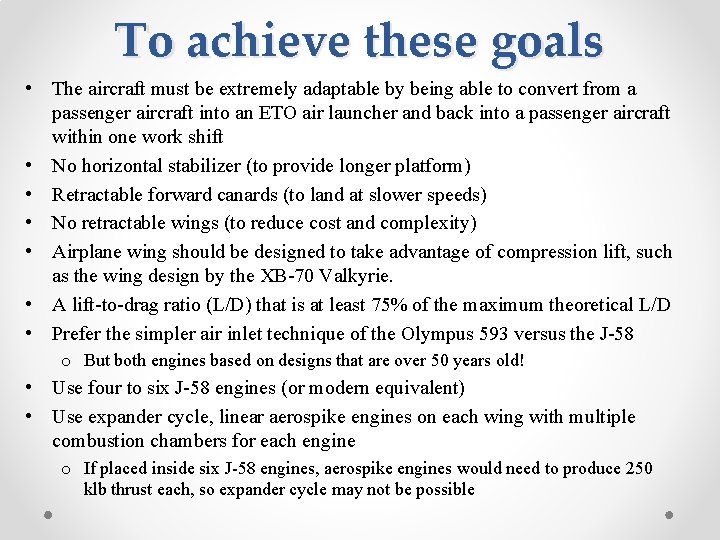 SubOrbital Passenger Aircraft for Space Launch Operations Fast