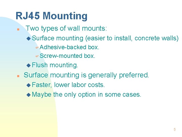 Structured Cabling Project Honolulu Community College Cisco Academy