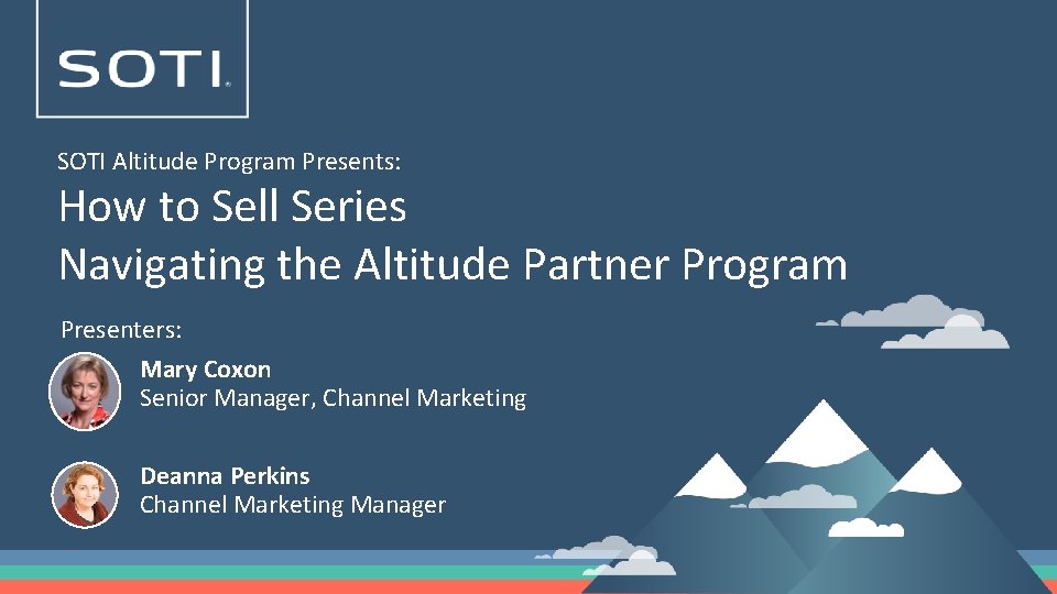 SOTI Altitude Program Presents How to Sell Series