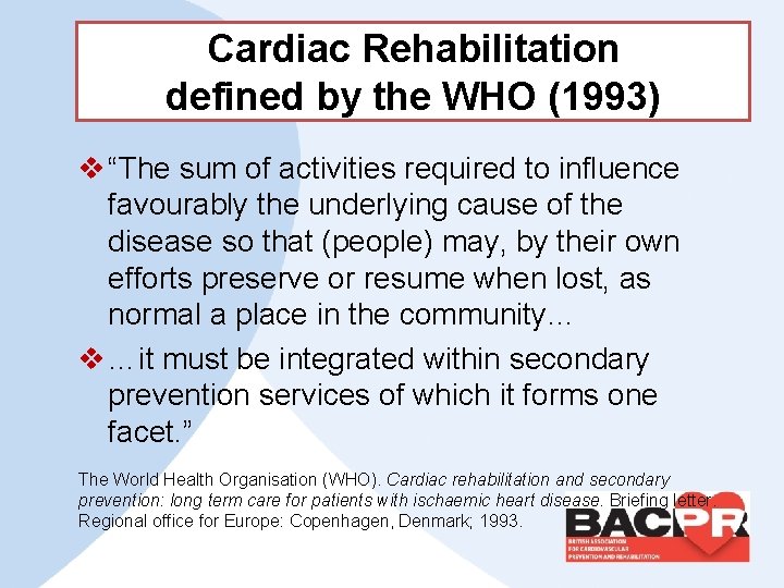 Promoting Excellence in Cardiovascular Disease Prevention and ...