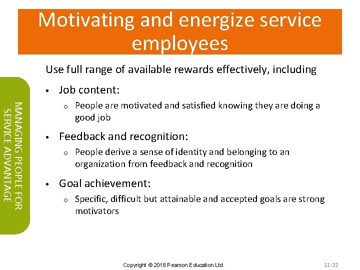 11 Managing People for SERVICE ADVANTAGE WIRTZ LOVELOCK