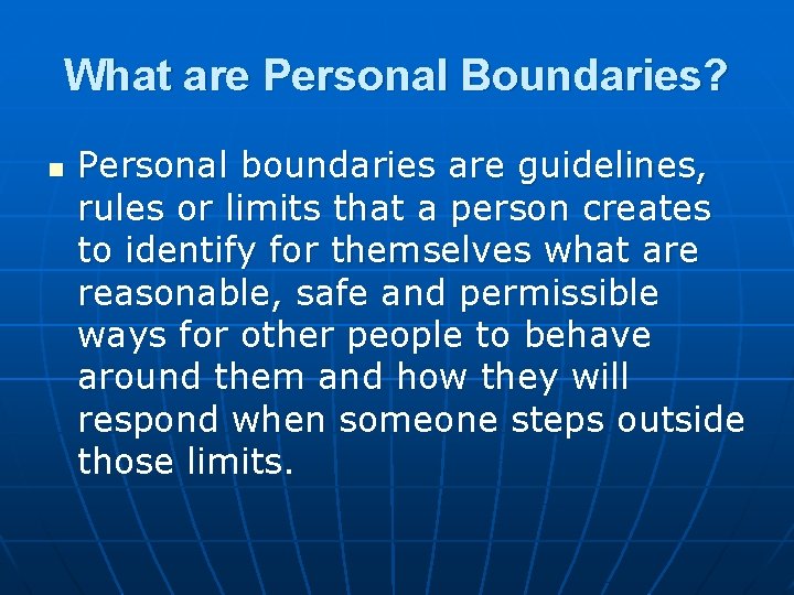Creating Healthy Boundaries at Work And Beyond Presented