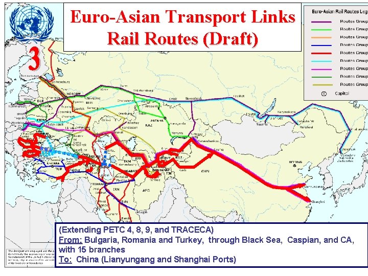 UNECE UNESCAP EuroAsian Transport Linkages Project Transport Division