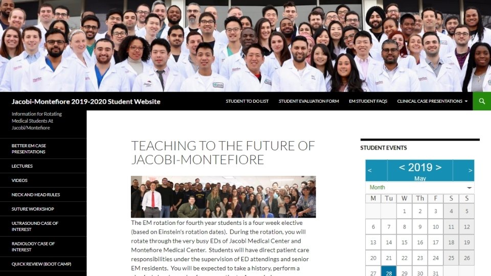 Emergency Medicine Clerkship 2019 An Introduction Joshua Silverberg