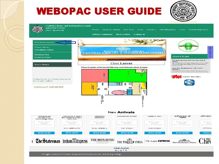 Central Library and Information Centre Kandi Raj College