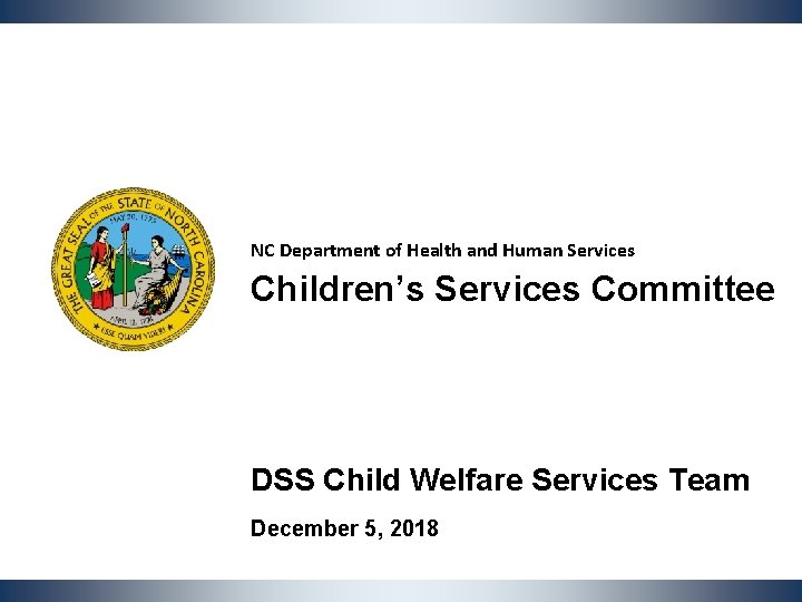 NC Department of Health and Human Services Childrens