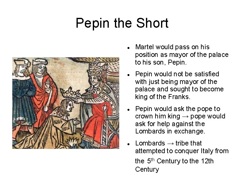 Key Terms The Frankish Kingdom The Franks The