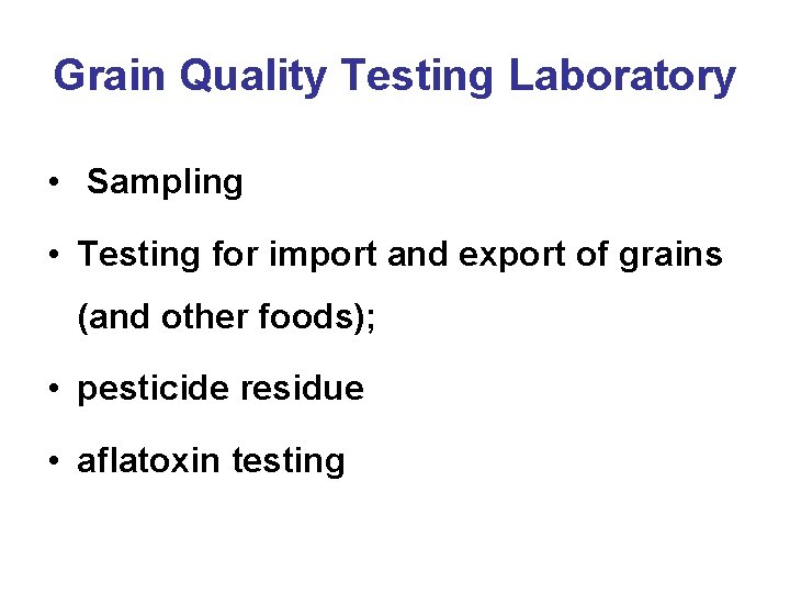 Status of food laws regulations in PAKISTAN Pakistan