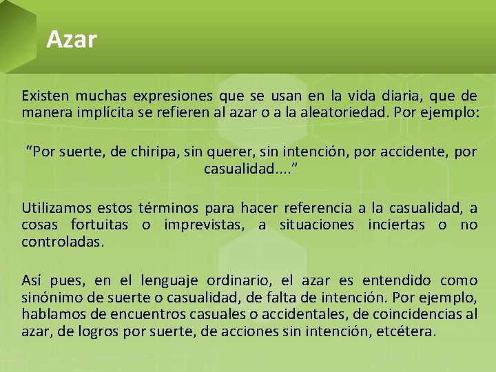 Unidad I Introduccin a la Probabilidad Leccin 1