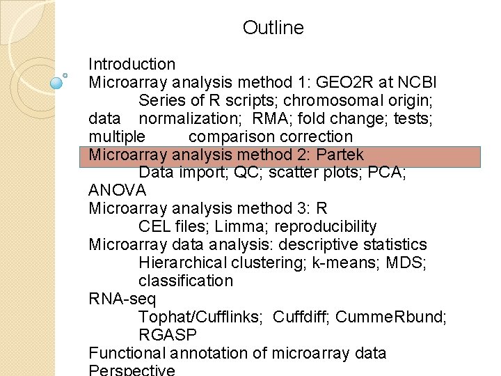 Chapter 11 Gene Expression Microarray and RNAseq Data