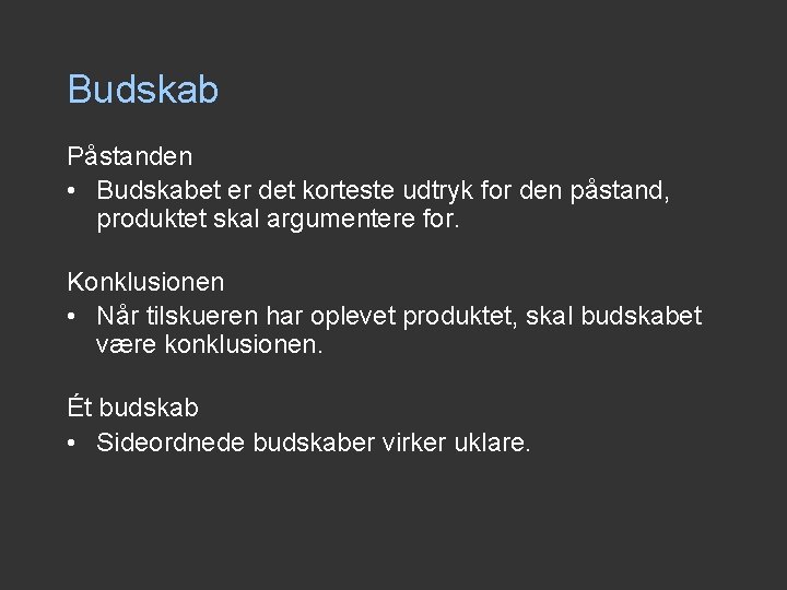 Strategisk kommunikation v Henriette Lungholt 1 2 2010