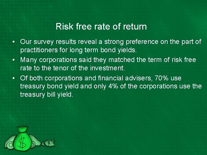 Best Practices in Estimating the Cost of Capital