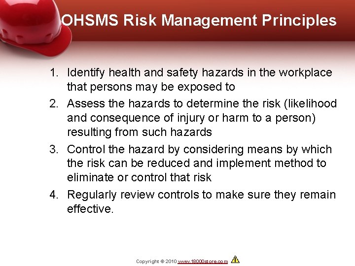 The Basics of OHSAS 18001 Occupational Health Safety