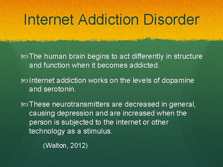 The Effects of Technology on Mental Physical Health