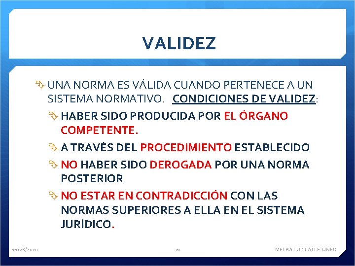 NOCIONES JURDICAS BSICAS PROFESORA Dra Melba Luz Calle