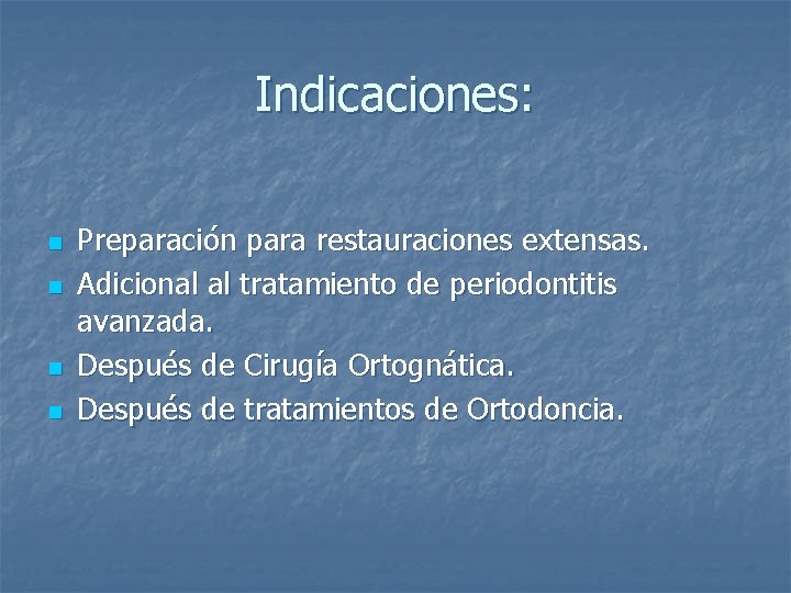 AJUSTE OCLUSAL POR DESGASTE SELECTIVO Facultad de Odontologa