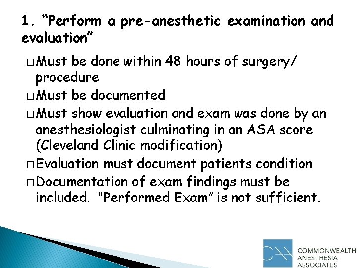 7 Steps of Medical Direction CMS Billing Compliance
