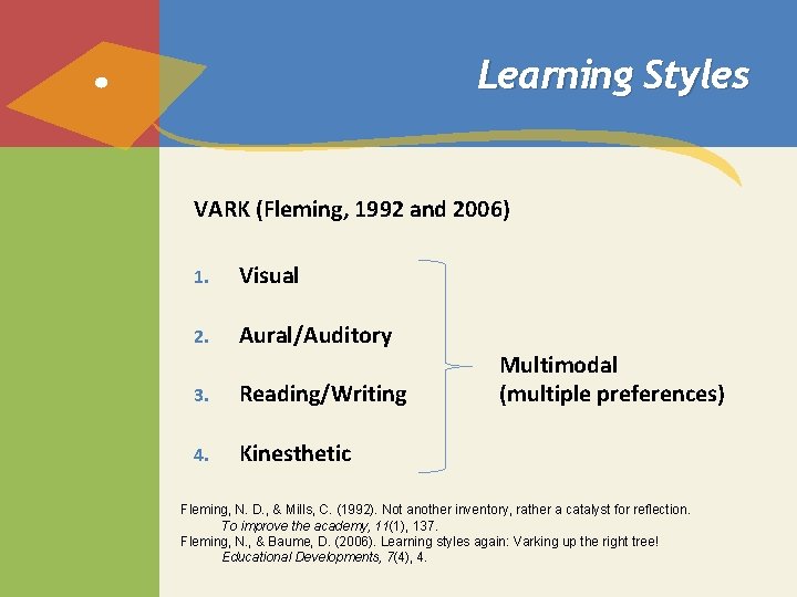 Universal Design for Learning A framework for good
