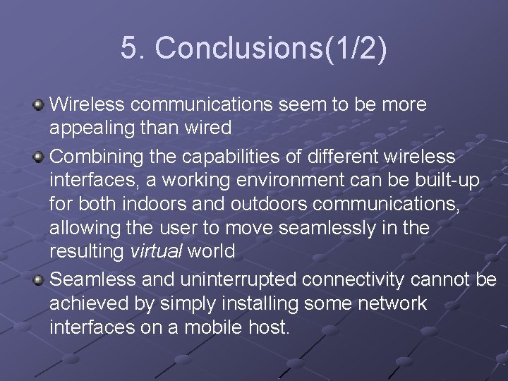 Wireless Convergence Architecture A Case Study Using GSM