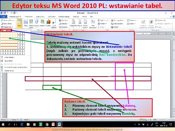 Edytor tekstu MS Word 2010 PL Edytor tekstu