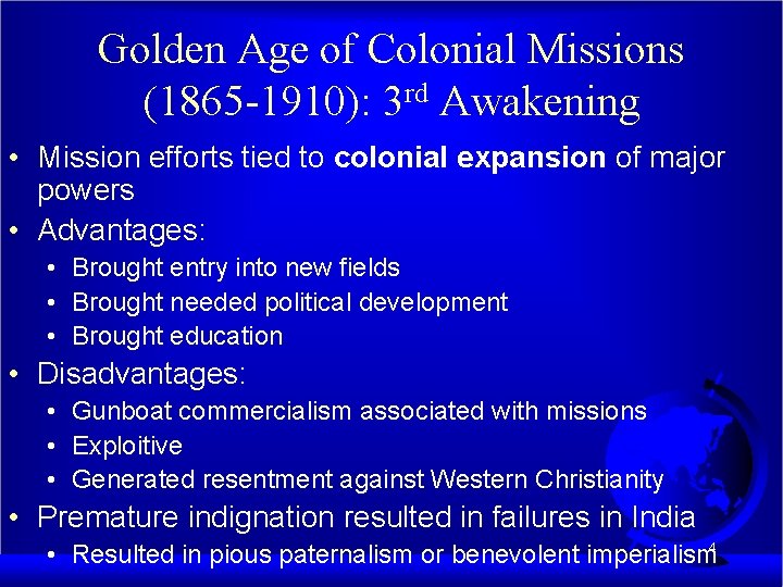 Brief History of Methods of Missions Part 2