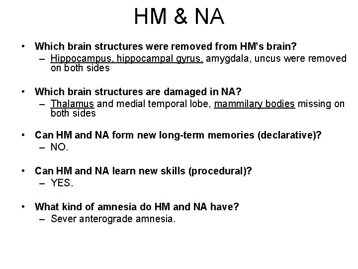 Memory Human Neurobology 217 Jana Vukovic jvukovicanhb uwa