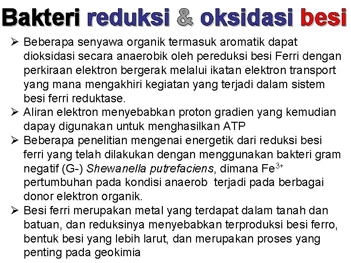 besi u Elemen paling banyak pada kerak bumi