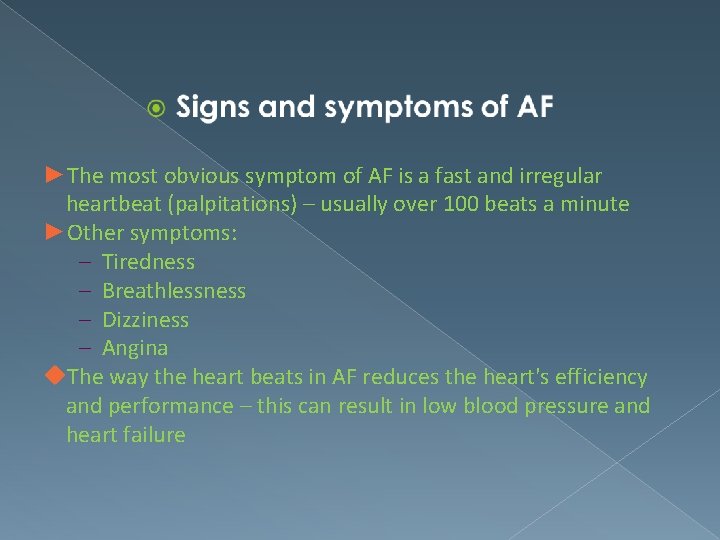 Atrial Fibrillation Stroke Prevention Jodie Williams Clinical Nurse
