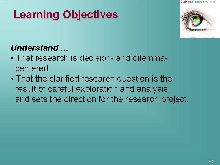 Chapter 4 The Business Research Process An Overview