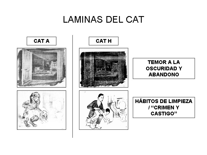 TEST DE APERCEPCIN INFANTIL CON FIGURAS ANIMALES Y