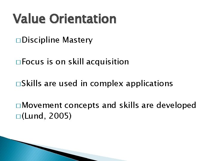 Skill Theme Approach By Nick Ford Matthew Dancosse