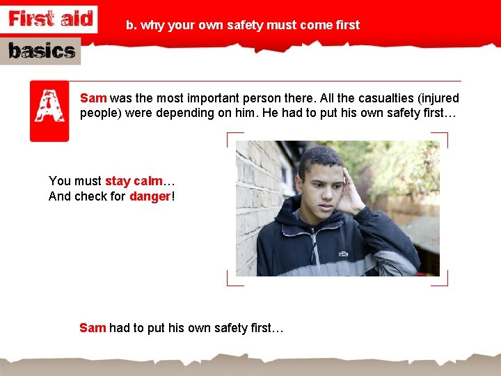 Learning objectives You will learn a to consider