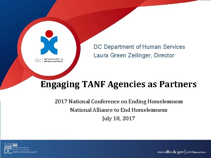 DC Department of Human Services Laura Green Zeilinger