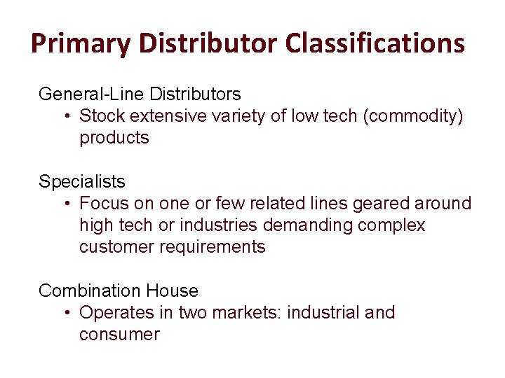 Chapter 11 Managing Business Marketing Channels Power Point