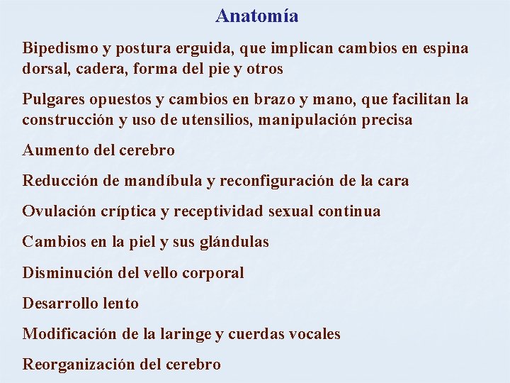 Origen y evolucin de la humanidad Francisco J