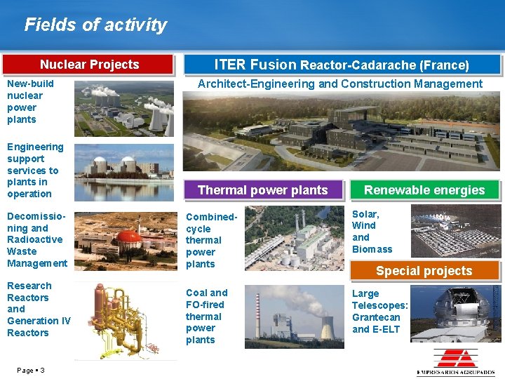 EA References Capabilities in Power Plant Projects Engineers