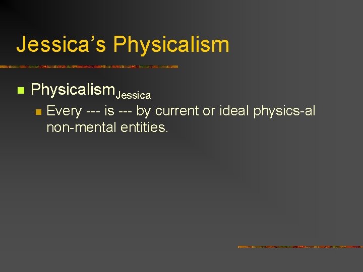 65 536 Definitions of Physicalism David J Chalmers