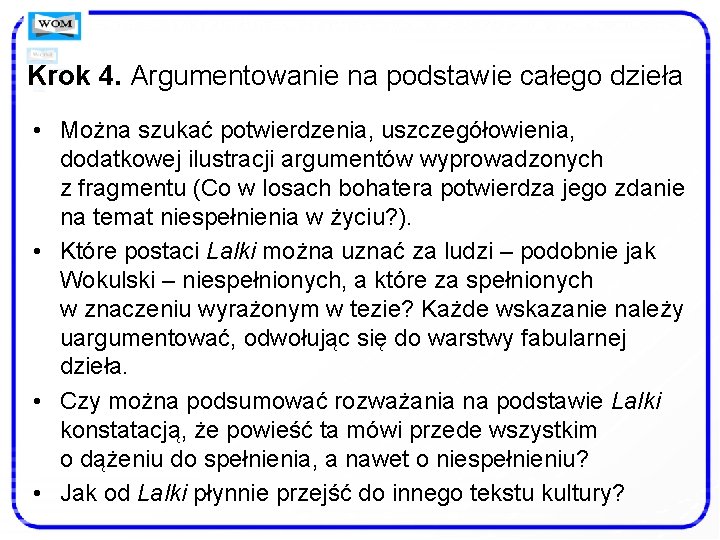 Warsztaty metodyczne Rozprawka od A do Z tworzenie