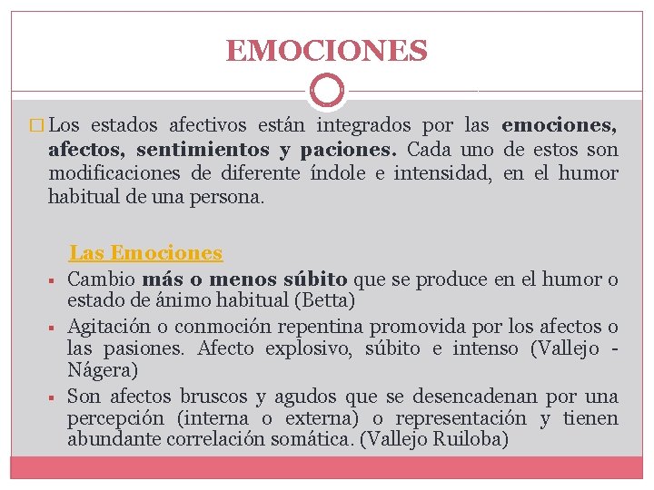 AFECTO LIC SUSAN SALAZAR DRA SOLANGE RIVAS AFECTIVIDAD