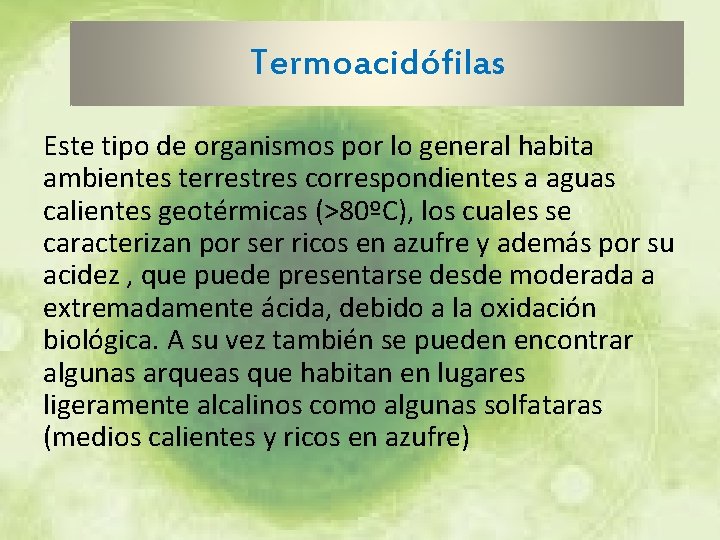 Asignatura Ciencias Naturales biologa Tema Las arqueobacteria Integrantes
