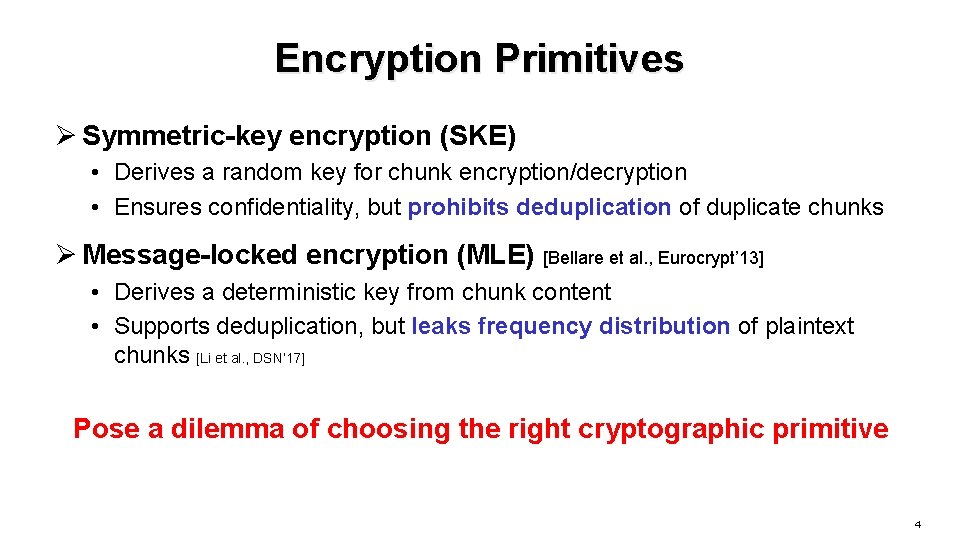 Balancing Storage Efficiency and Data Confidentiality with Tunable