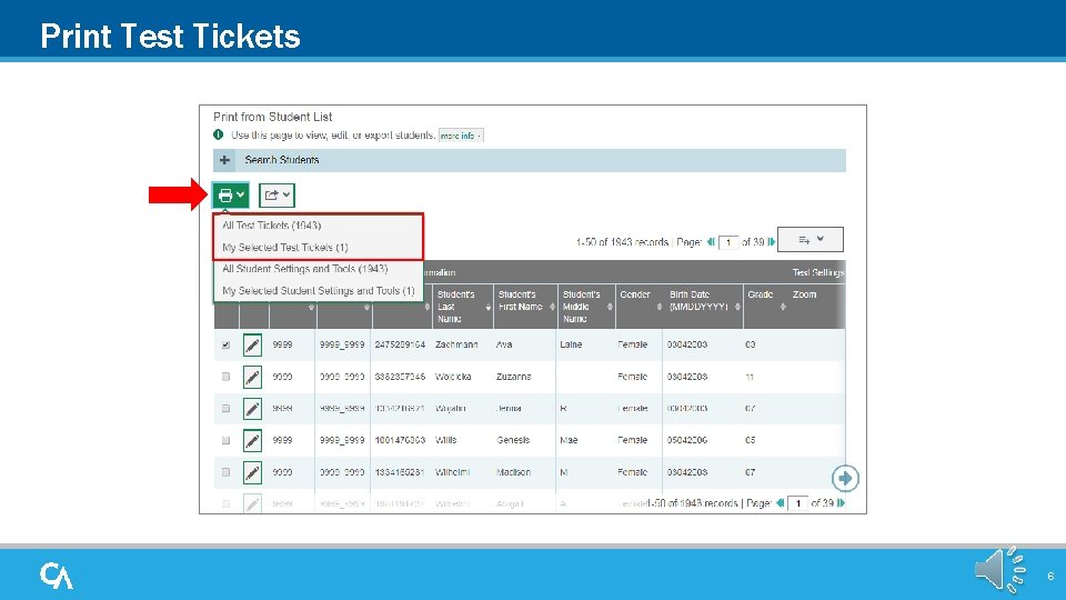 Administering Tests Training Module Copyright 2020 Cambium Assessment