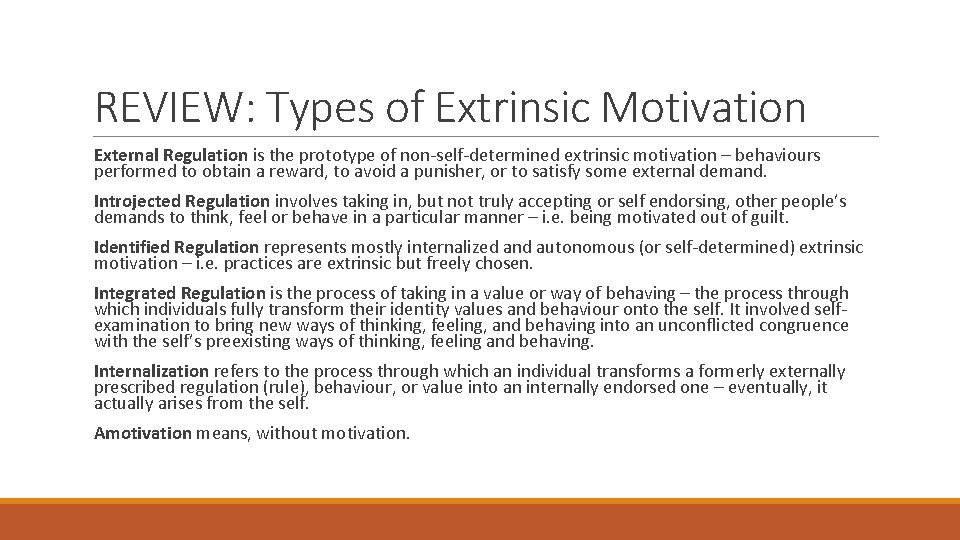 Motivation and Emotion in Daily Life PSYC HOLOGICAL